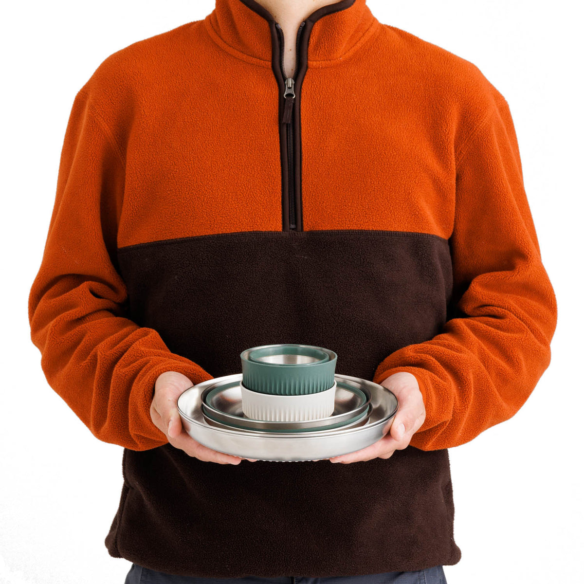 Detour Stainless Steel Collapsible Dinnerware Set | Sea to Summit